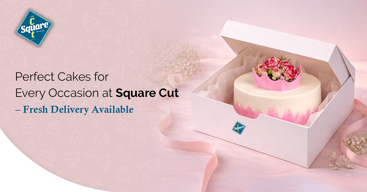 Perfect Custom Cakes for Every Occasion | Square Cut